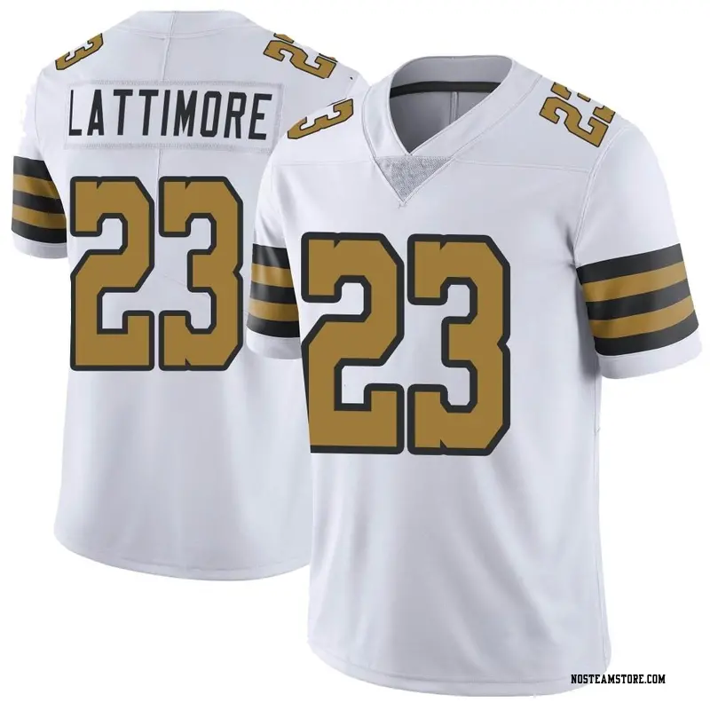 Youth Marshon Lattimore New Orleans Saints Color Rush Jersey - White ...